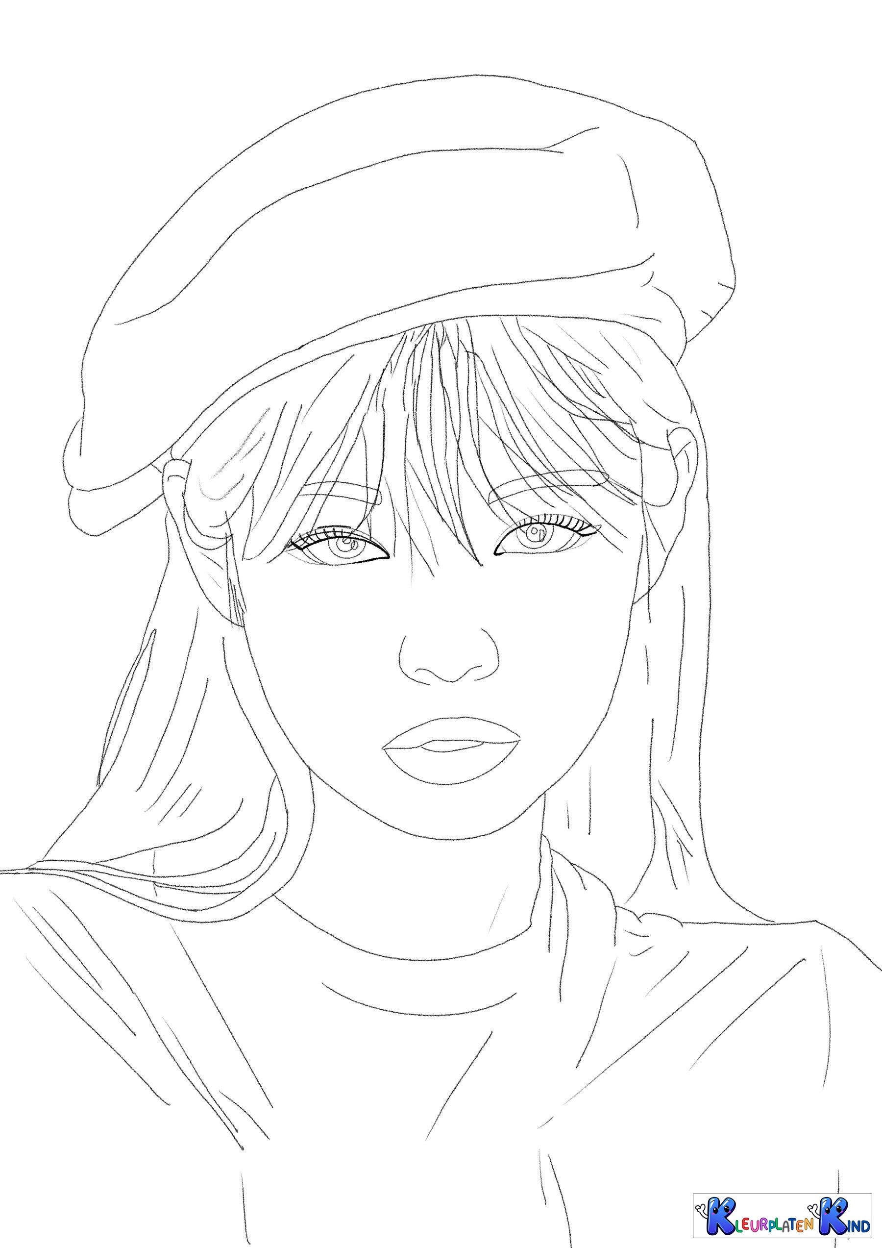 22+ Blackpink kleurplaten prachtige gratis kleurplaat 2025