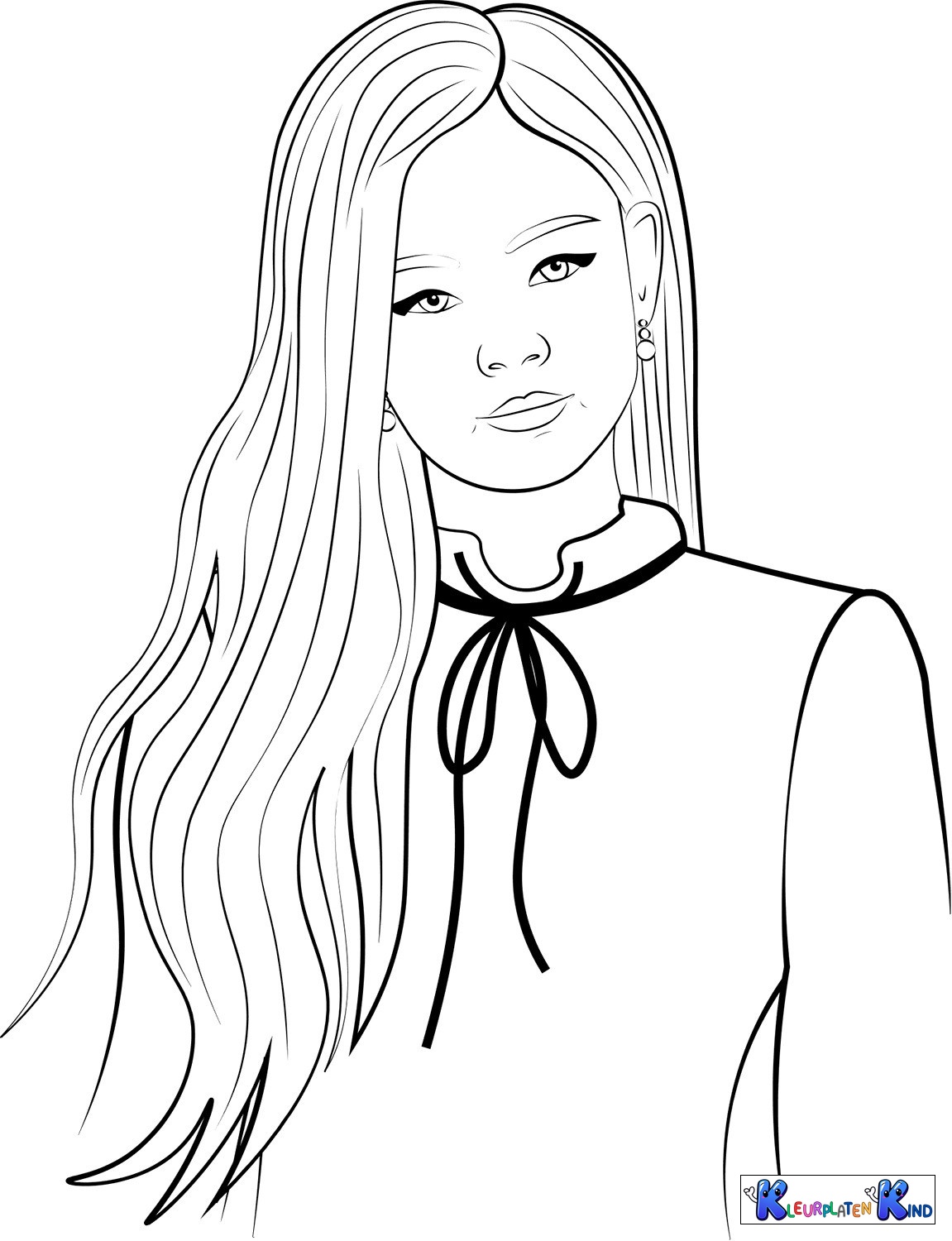 22+ Blackpink kleurplaten prachtige gratis kleurplaat 2025