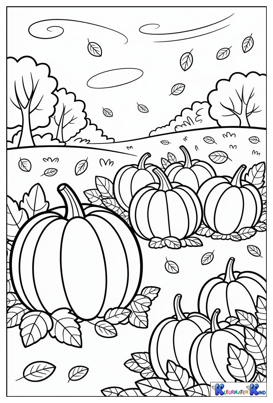 30 leuke pompoen kleurplaten om gratis te printen
