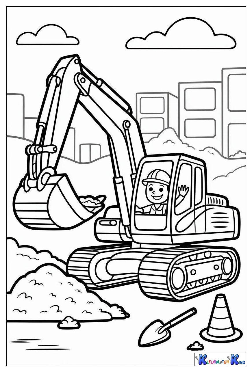 35 Voertuigen kleurplaten om gratis te printen en kleuren