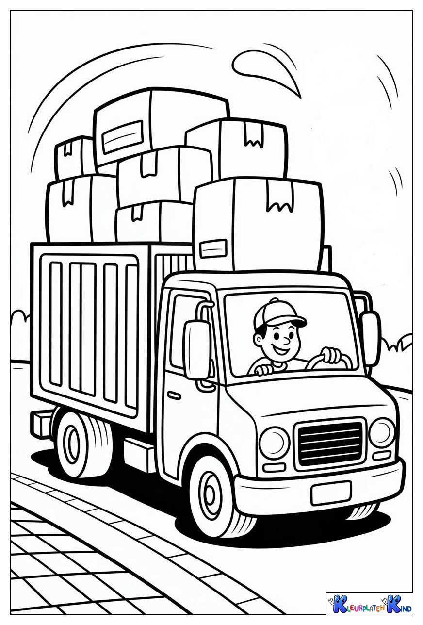 35 Voertuigen kleurplaten om gratis te printen en kleuren