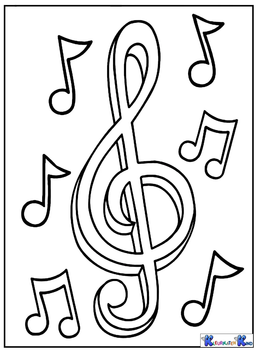 15 muzieknoot kleurplaten gratis pdf