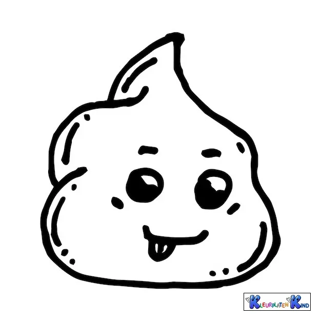 21 grappige poep kleurplaten gratis pdf