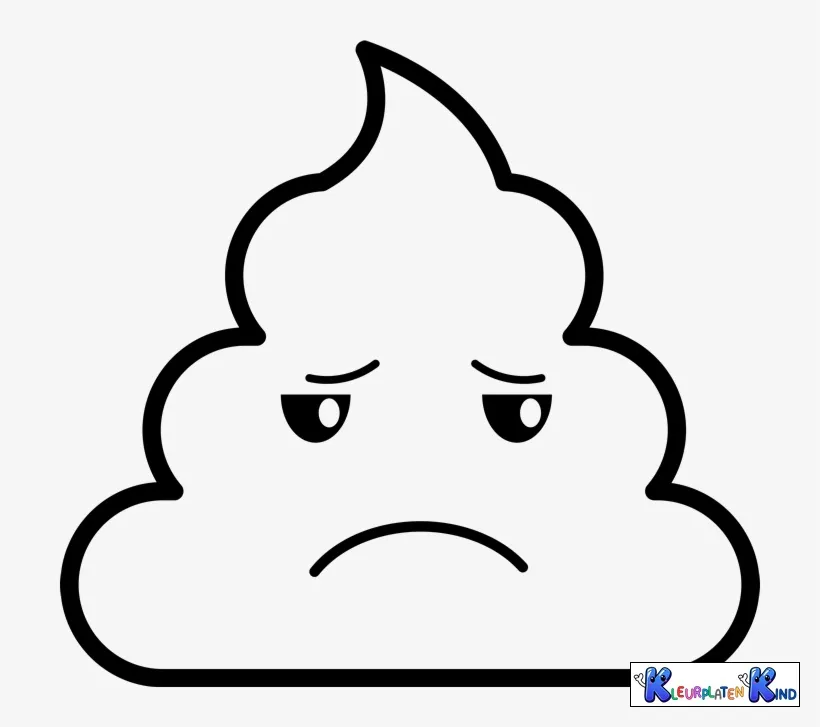 21 grappige poep kleurplaten gratis pdf