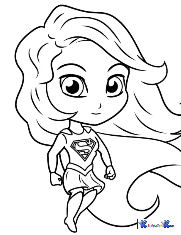 Superhelden kleurplaten prachtige gratis