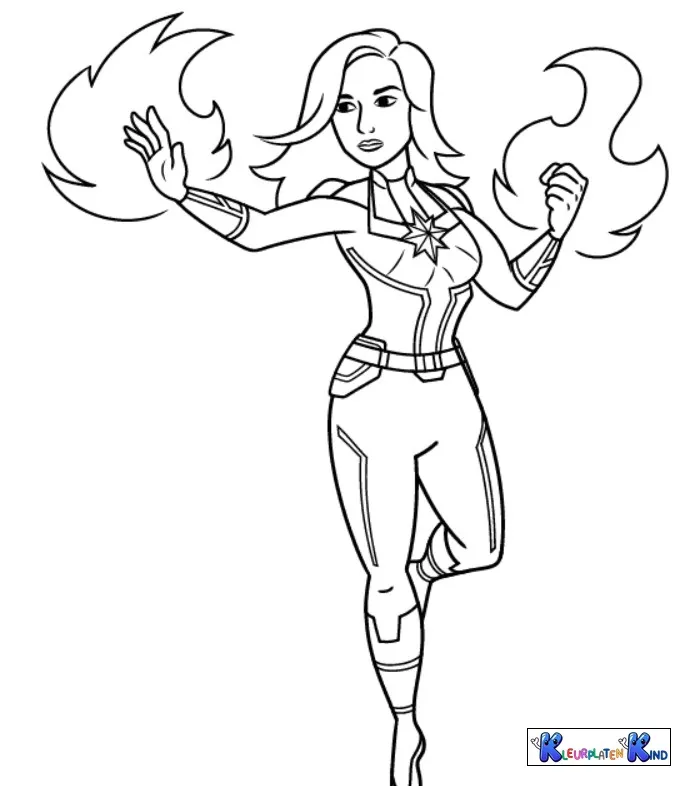 Superhelden kleurplaten prachtige gratis