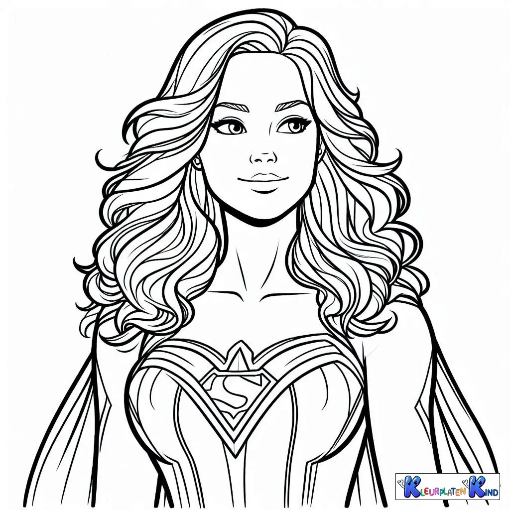 Superhelden kleurplaten prachtige gratis