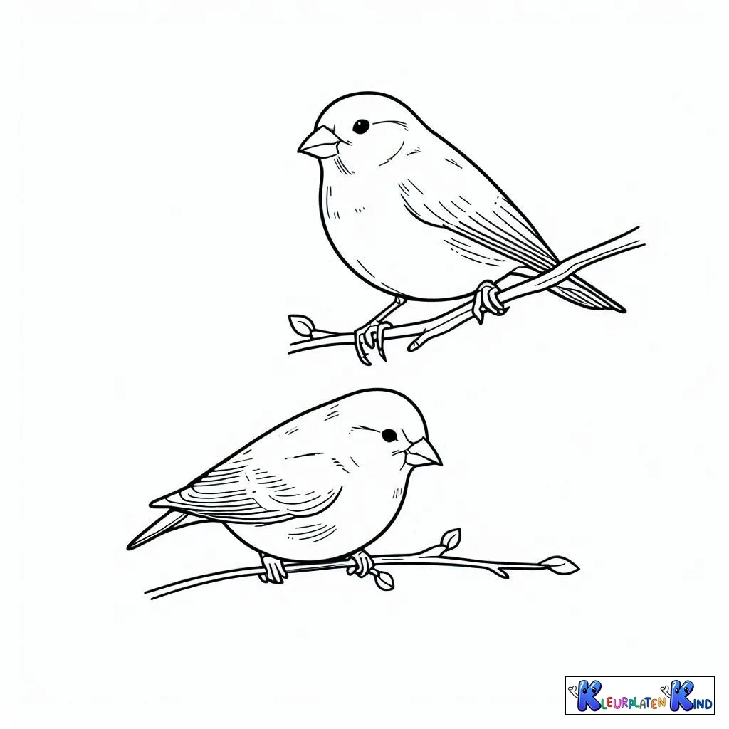 20 prachtige vogel kleurplaten om gratis te printen